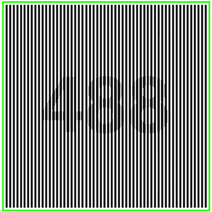 Illusioni ottiche: riesci ad individuare i numeri nascosti?