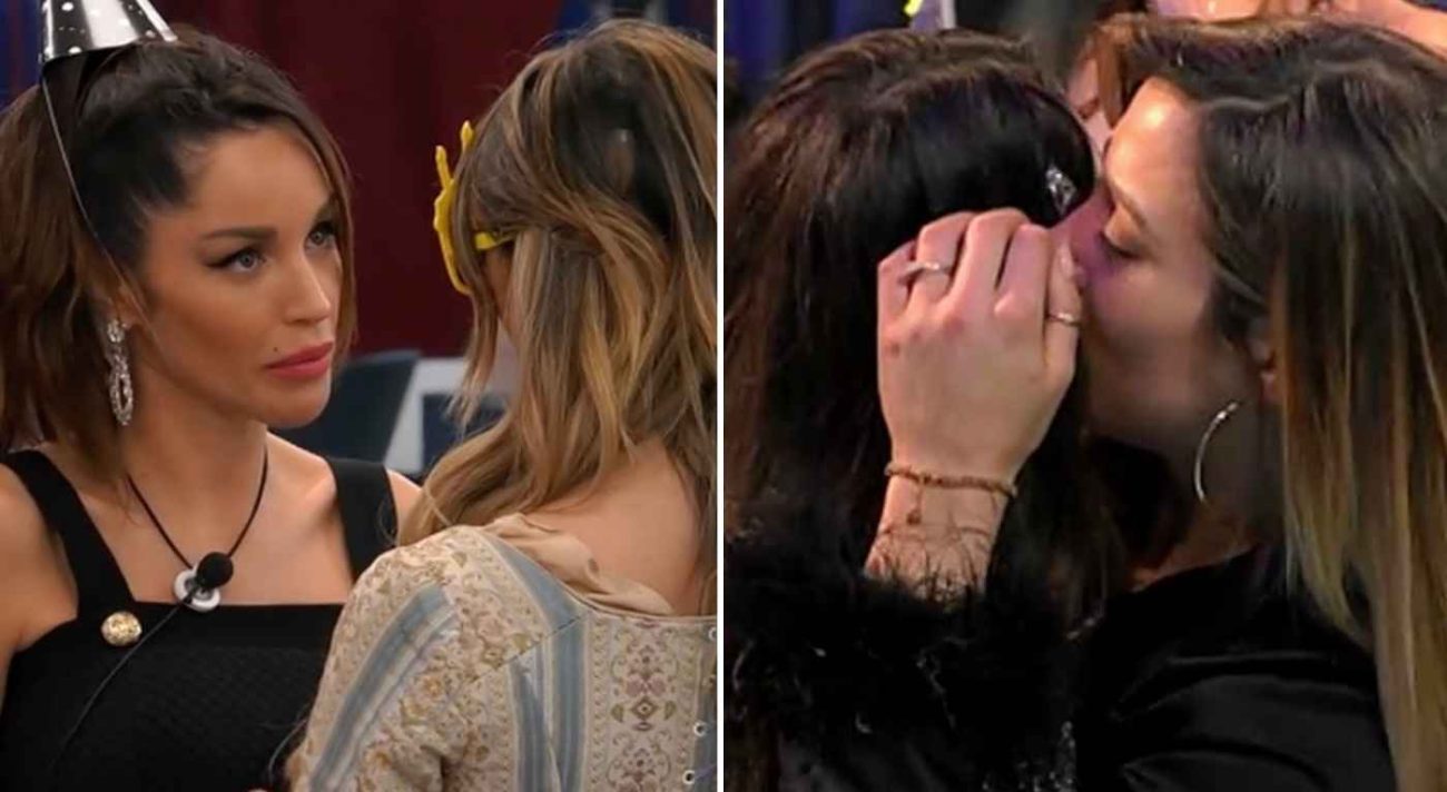 GF Vip. Delia Duran tra le braccia di Soleil, baci e carezze e la ...