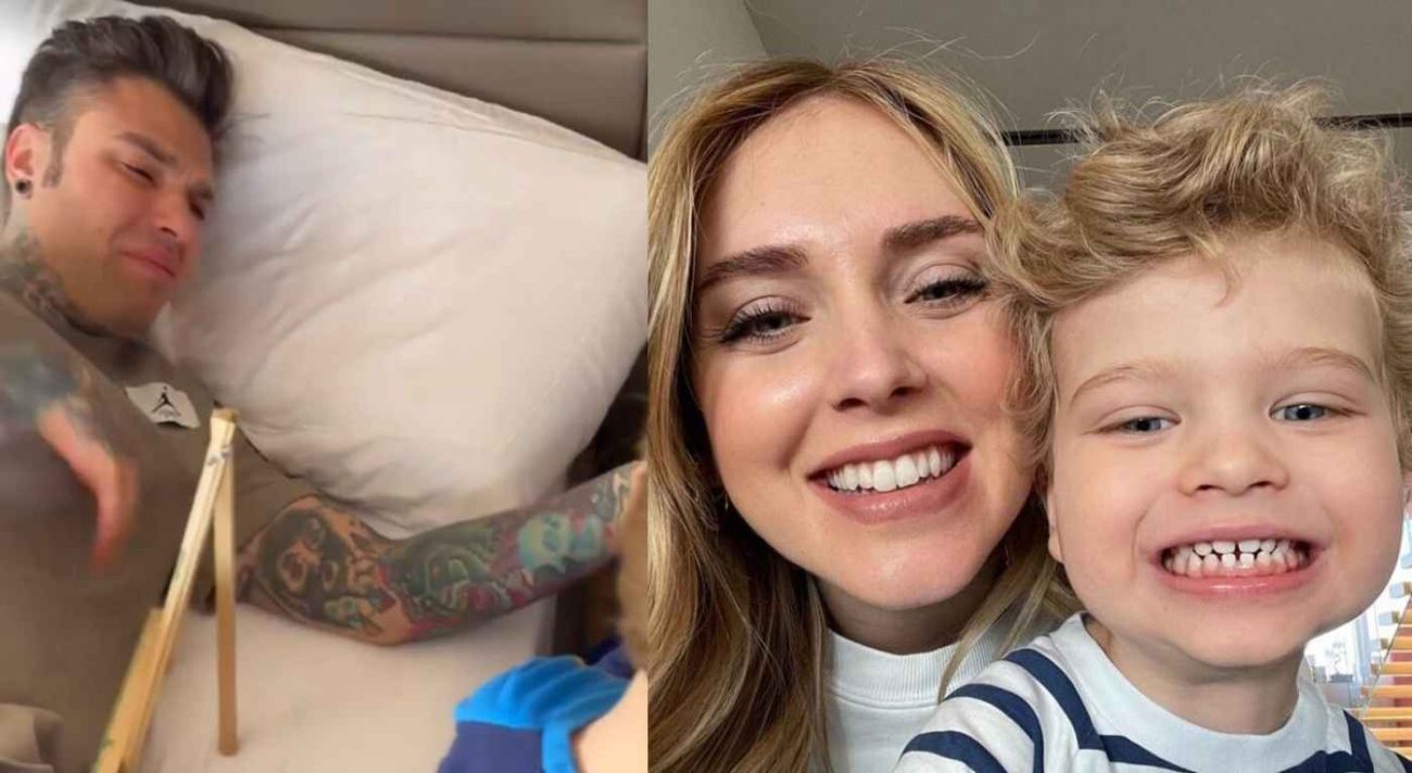 Fedez malato, il cantante scoppia in lacrime davanti al figlio Leone ...