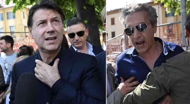 Giuseppe Conte colpito al volto, parla l'aggressore: ''É stato uno ...