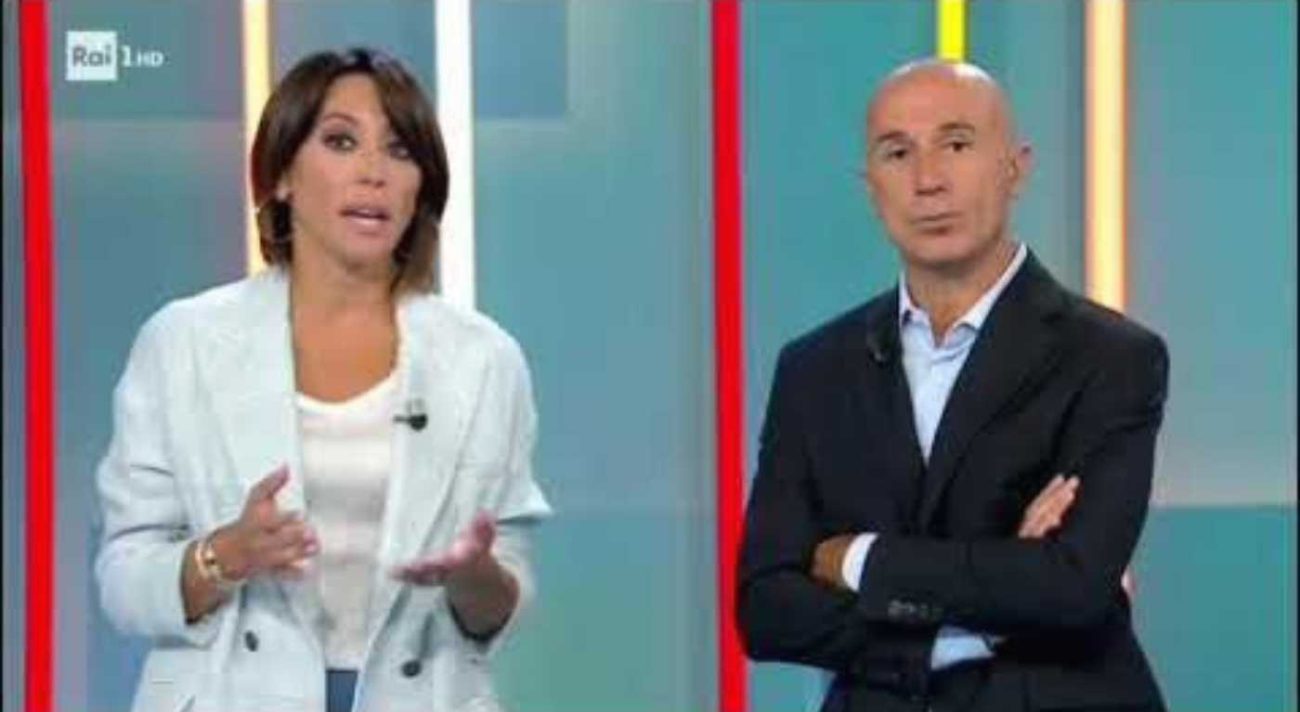 Estate in diretta, Nunzia De Girolamo e Gianluca Semprini botta e risposta davanti alle telecamere